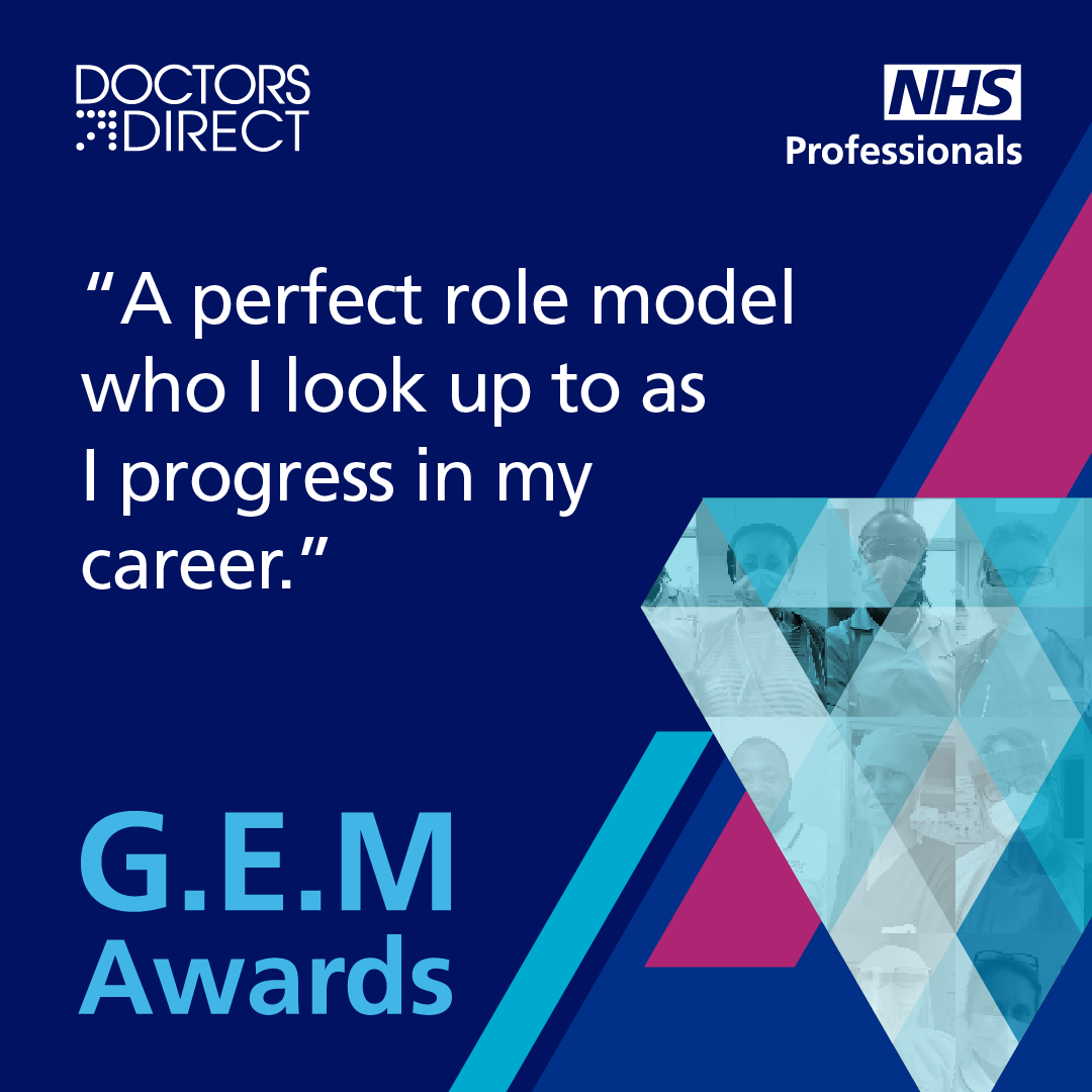 G.E.M Awards - Thank you | NHS Professionals