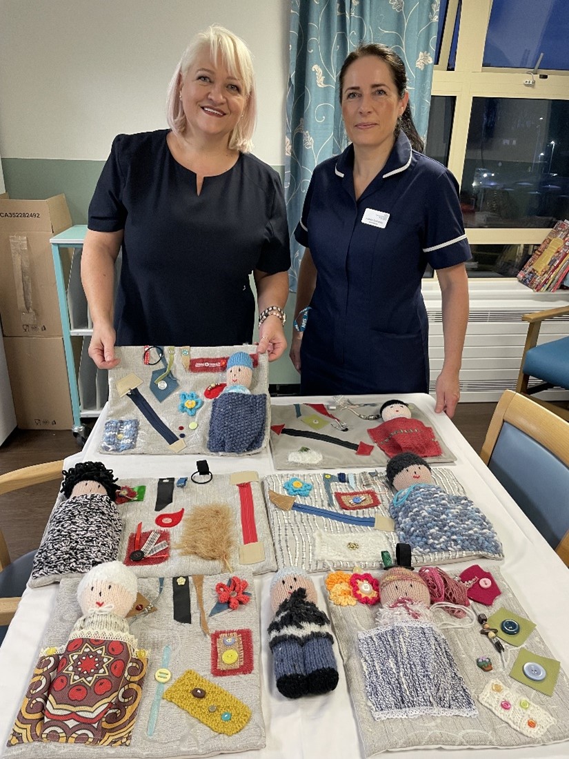 Handmade fiddle cloths donated at Doncaster & Bassetlaw Hospitals NHS ...