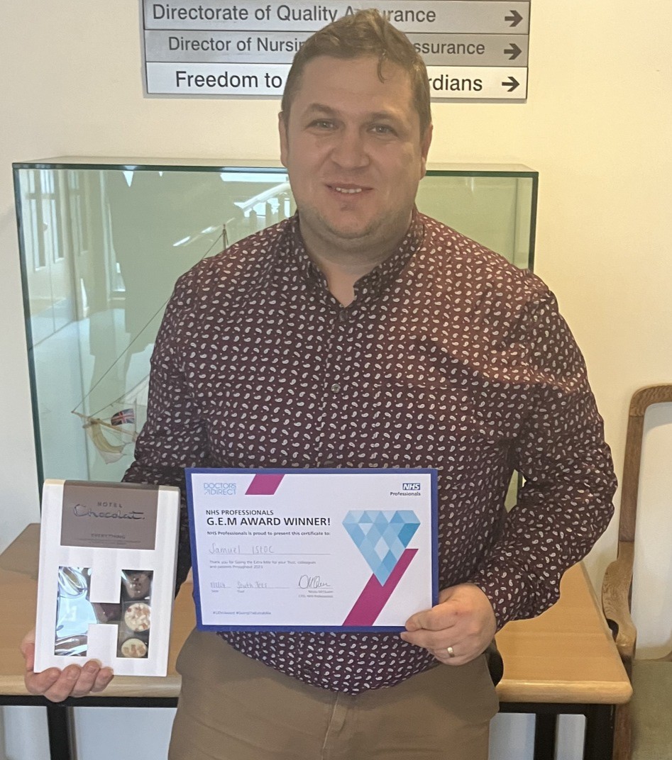 Nursing & Midwifery G.E.M Winners | NHS Professionals