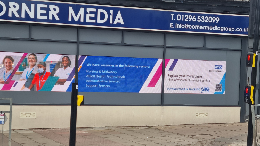 NHSP collaboration with Buckinghamshire Healthcare on advertising ...